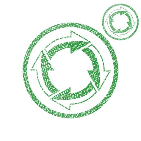 Premium Vector Loop Arrows Conceptual Symbol Vector Simple Single