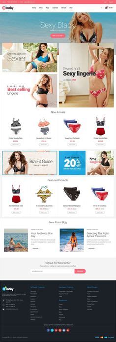 Web Development Wordpress Theme Responsive Magento Ecommerce Websites Ui Web Best Lingerie