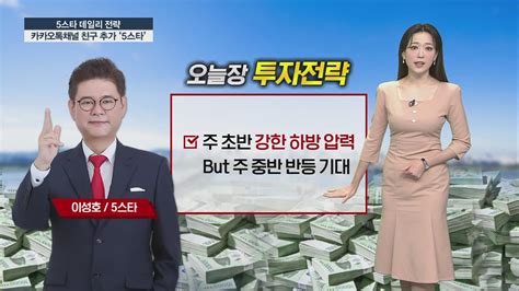 5스타 오전 장 투자전략 이번 주 美 Fomc발표 주목5월엔 박스권 탈출 할까 Sbs Biz