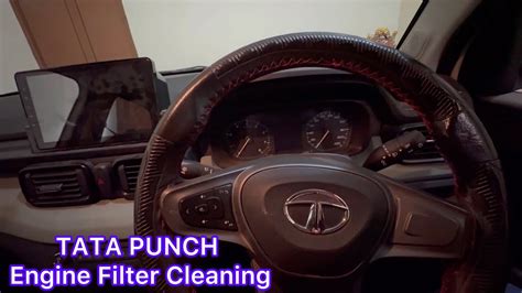 Tata Punch Engine Air Filter Cleaning Bs Vi Phase 2 Viral Cars