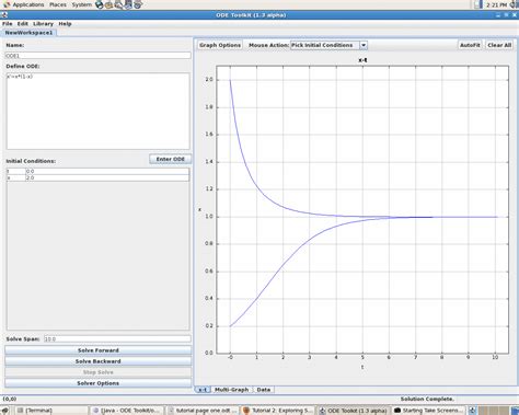 Tutorial 2 Exploring Solution Curves