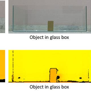 Color And Depth Frames Captured By Kinect V2 In Three Different Mediums