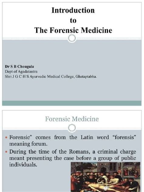 introduction to forensic medicine pdf