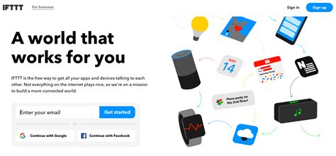 IFTTT Info Pricing The Resource List
