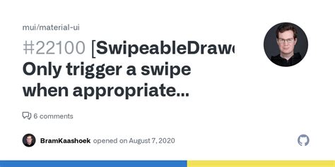 Swipeabledrawer Only Trigger A Swipe When Appropriate Pull17993