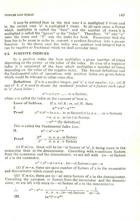SOLUTION Theory Of Indices Studypool