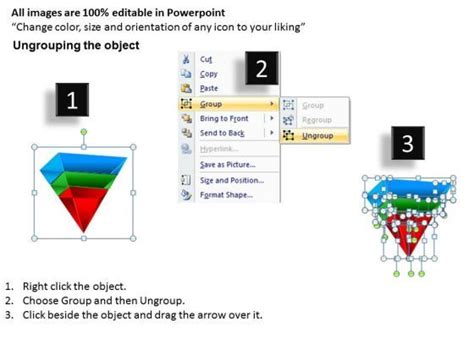 Structure D Pyramid Inverted PowerPoint Slides And Ppt Diagram Templates