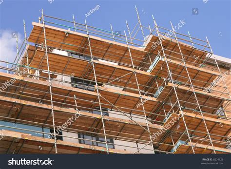 Construction Site Scaffolding Platform ภาพสต็อก 8224129 Shutterstock