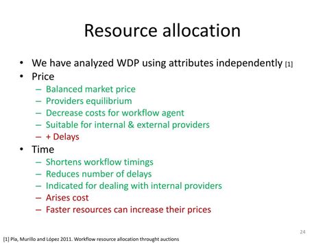 ppt workflow resource allocation through auctions powerpoint