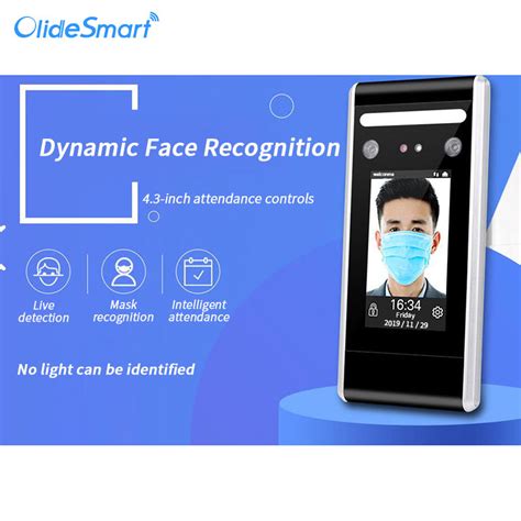 Olide 120b Touchless Automatic Swing Door With Face Recognition Attend Olidesmart