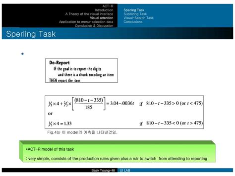 Ppt Act R A Theory Of Higher Level Cognition And Its Relation To Visual Attention Powerpoint
