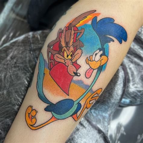 Road Runner Tattoo Ideas