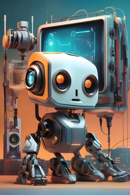 Premium Ai Image 3d Vector Robot Chatbot Ai In Science And Business Technology And Engineering