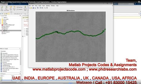 Region And Edge Based Active Contour For Automatic Crack Segmentation
