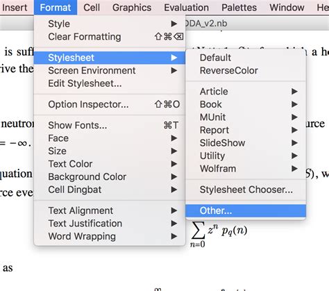 Compiling A Notebook Directly Into Latex Online Technical Discussion Groups—wolfram Community