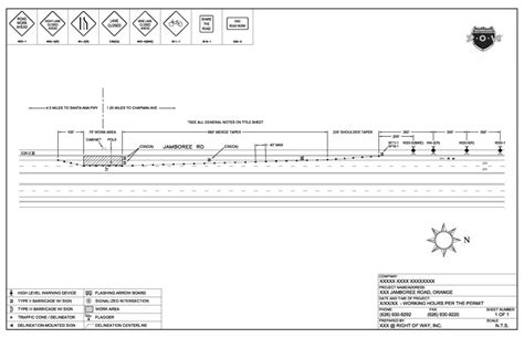 Traffic Control Plan Template Riset