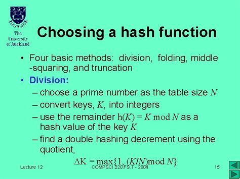 Symbol Table And Hashing A Symbol Table Is