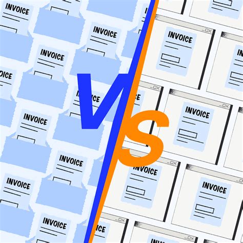 Paper Invoices Vs Electronic Invoices Differences Pros And Cons