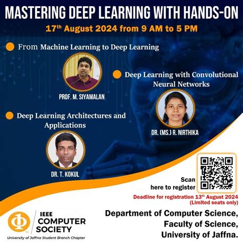 Varsha Thayananthan On Linkedin Deeplearning Machinelearning Ai Ieee Workshop