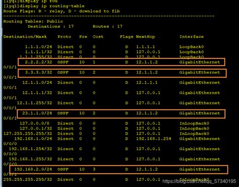 ensp ospf动态路由配置 ospf历史路由表 csdn博客