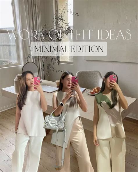 รวม Minimal Outfit Idea 153cm แต่งตัวมินิมอลไปทำงาน แกลเลอรีที่โพสต์โดย Lameow💖👀 Lemon8