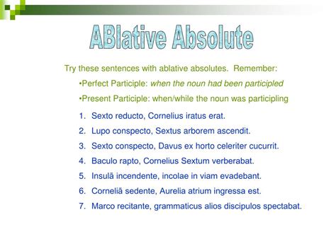 Ppt Ablative Absolute Powerpoint Presentation Free Download Id4229873