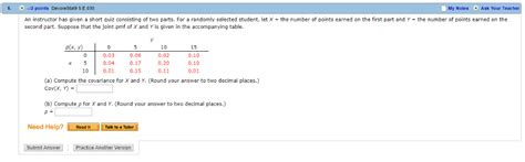 Solved 5 12 Points Devorestat9 5 E 030 My Notes Ask Your