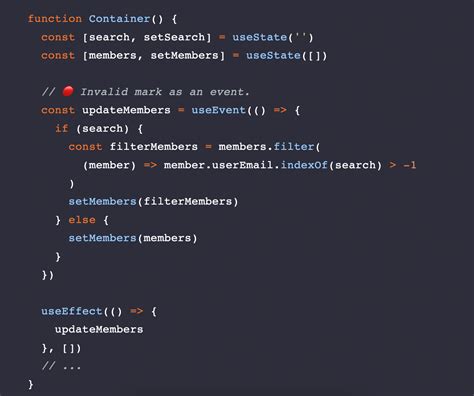 React Hook — Useevent The Useevent Is New React Hook To Solve By Ou Kunanan Tassuwan Dev
