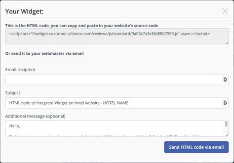 How To Integrate Our Widget Into Your Website