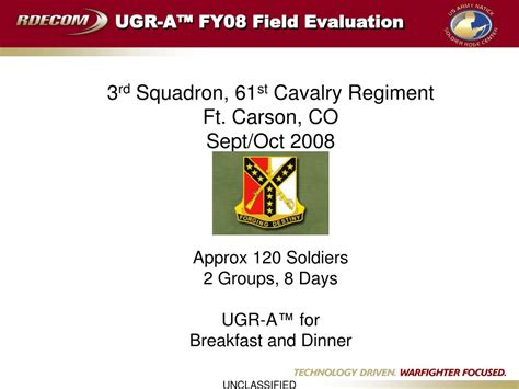 Ppt Unitized Group Ration Ugr ™ Update Randda Meeting October 2008 Powerpoint Presentation Id
