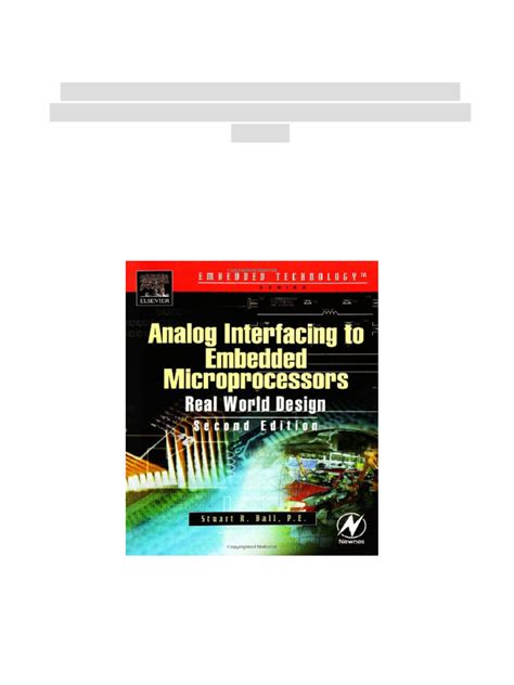 Analog Interfacing To Embedded Microprocessor Systems 2nd Ed Edition