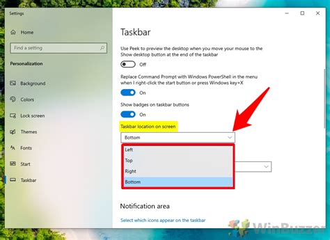How To Move The Taskbar In Windows And Windows