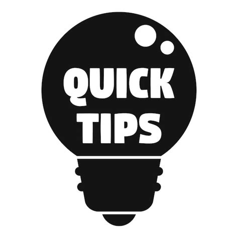 premium vector text tip icon simple vector idea advice help top