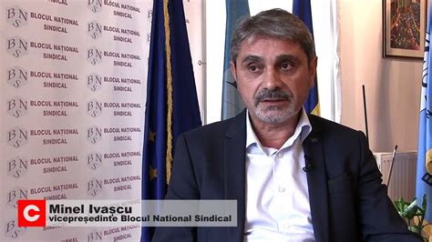 Interviu Minel Ivaşcu Vicepreşedinte Bns “angajatorii și Angajații