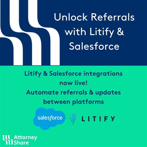 Were Thrilled To Announce Our Salesforce And Litify Integrations Are Now Live Come Check Them