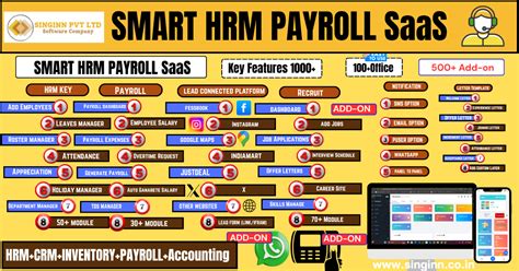 Smart Hrm Payroll Saas Webemploye Apps Singinn Marketplace