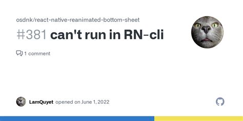 can t run in rn cli · issue 381 · osdnk react native reanimated bottom