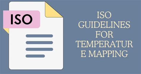 Iso Guidelines For Temperature Mapping Archives Asita Freeze Dryer