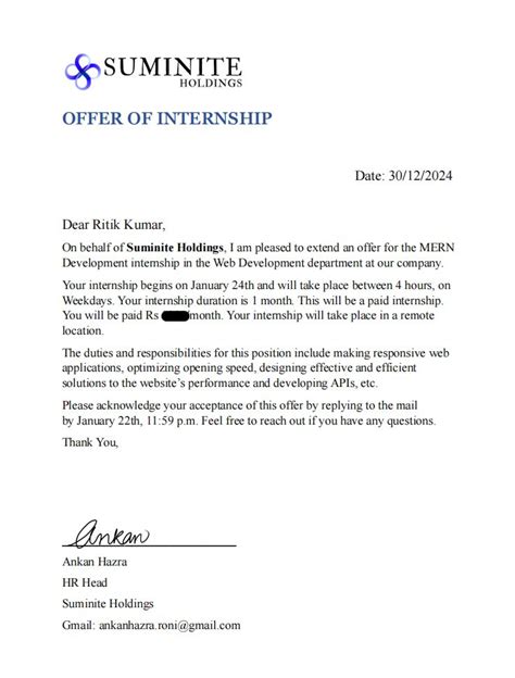 Webdevelopment Mern Internship Learning Suminiteholdings Ritik