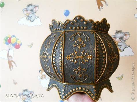 МК конфетницы. | Vase crafts, Decorative boxes, Sculpture art