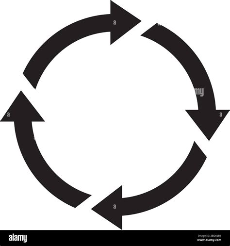 Reload Cycle Icon Stock Vector Image Art Alamy