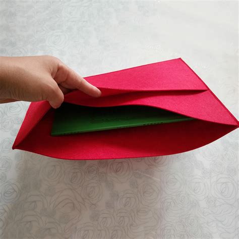 Felt Envelope A4 File Pocket Document Bag Holder O Vicedeal