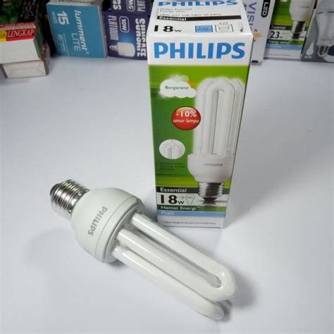 Bohlam Lampu Lampu Essential Philips W Lazada Indonesia