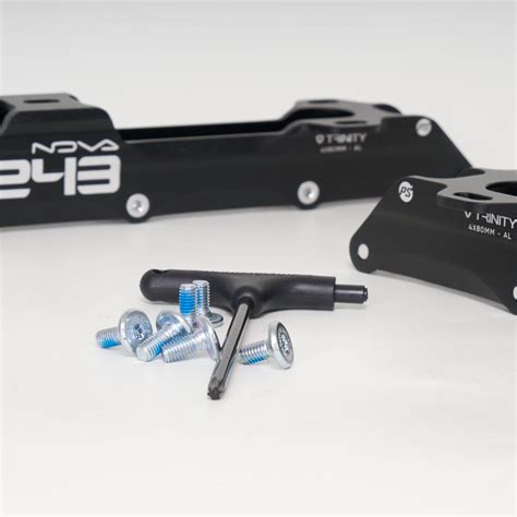 Powerslide Nova 243 Frames 4x80 Trinity Mount Loco Skates