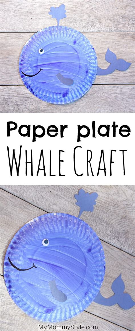 Whale Preschool Craft