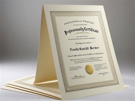Custom Certificate Printing Singapore Ts And Event Printing