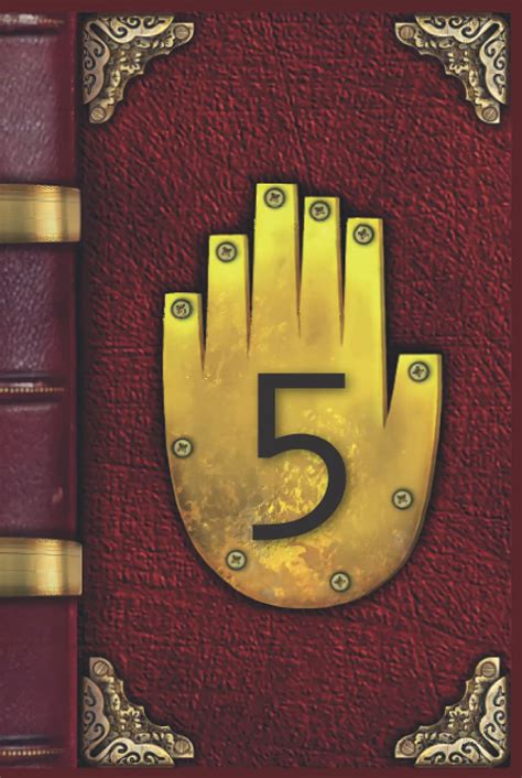 Buy Gravity Falls Journal 5 Gravity Falls Fan Made Prop Book Journal