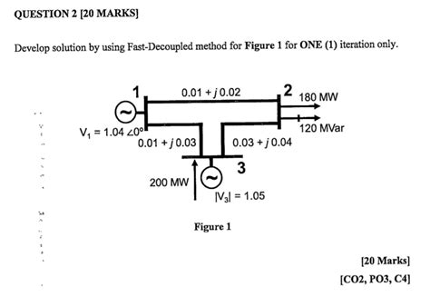 Solved Question 1 30 Marks The Bus Data And Line Data Of
