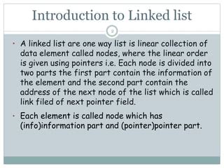 Ppt On Linked List Stack Queue PPTX