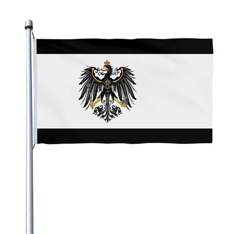 Aihccy Kingdom Of Prussia 1892 1918 Flag With Brass Grommets Size 3x5ft Walmart Business